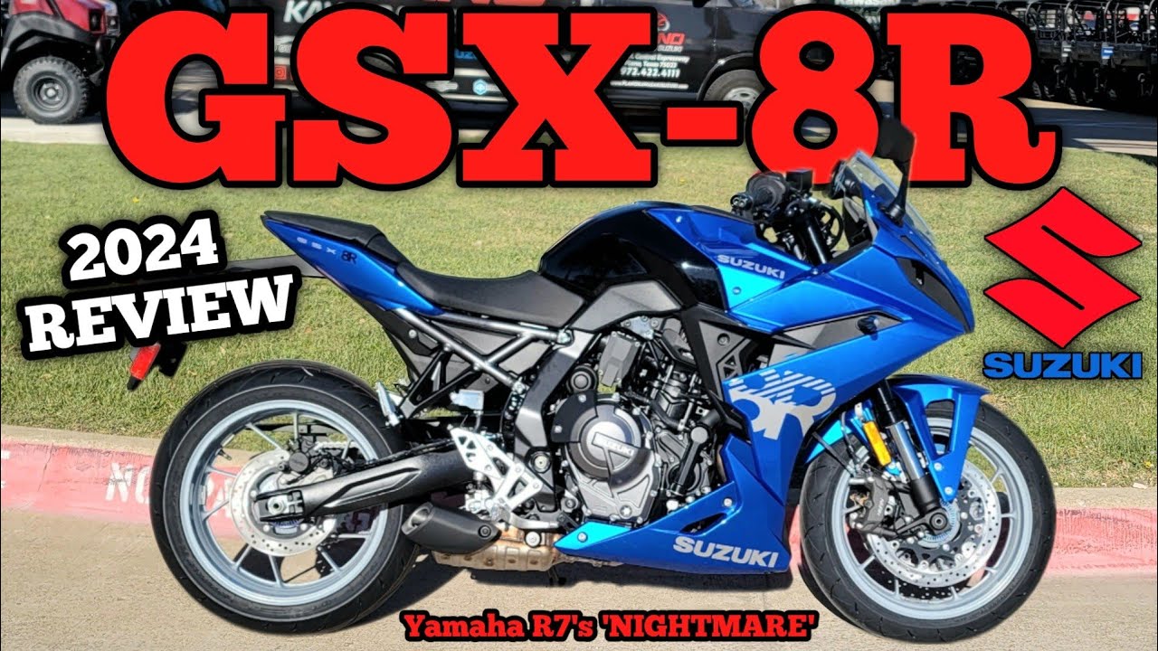 2024 SUZUKI GSX-8R RIDE & REVIEW | YAMAHA R7'S Worst Nightmare #review ...