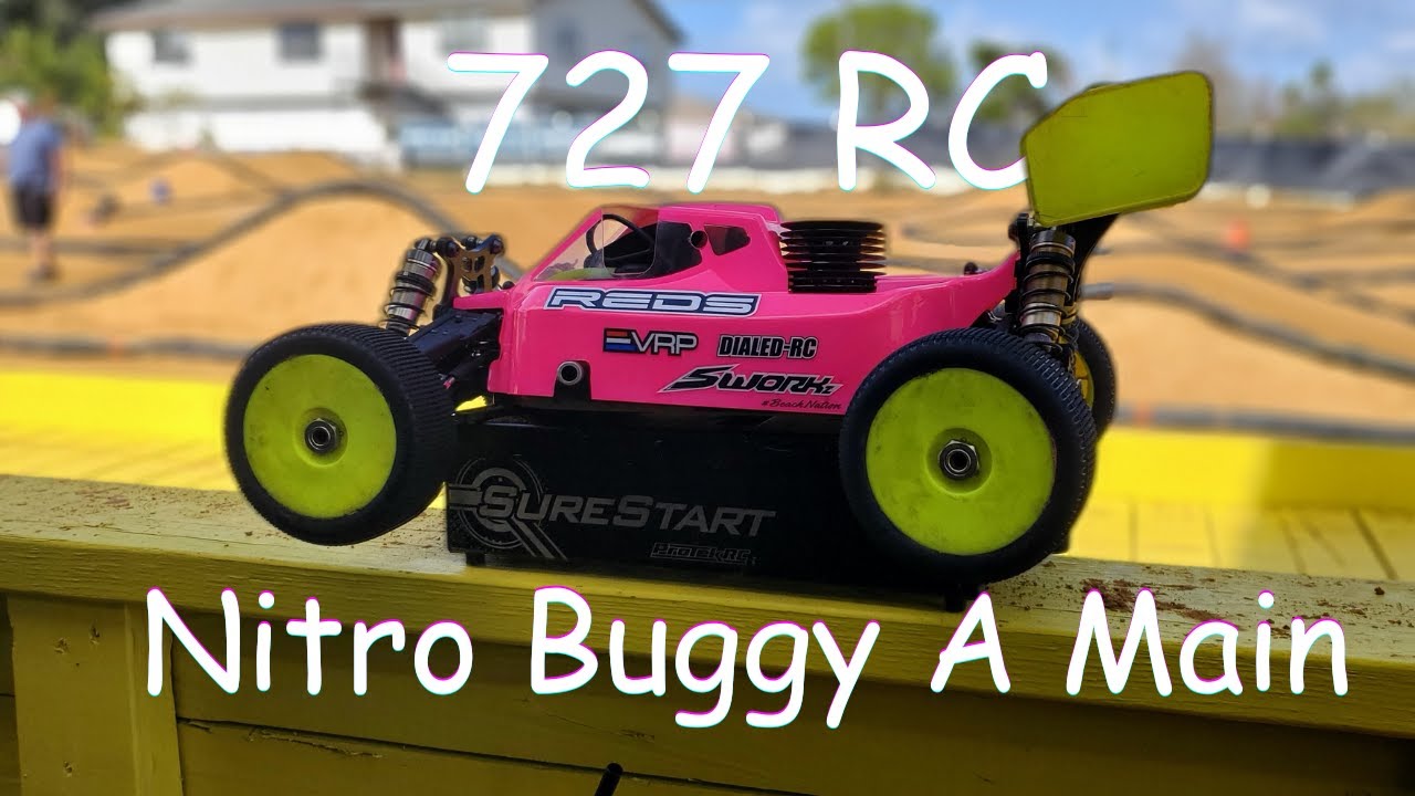 727 Nitro Buggy A Main 2 16 25 - YouTube