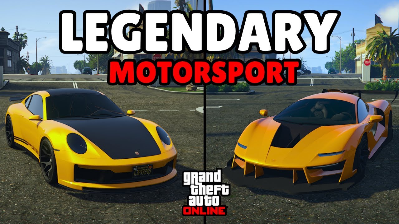 Top 5 Legendary Motorsport Cars in GTA Online - YouTube