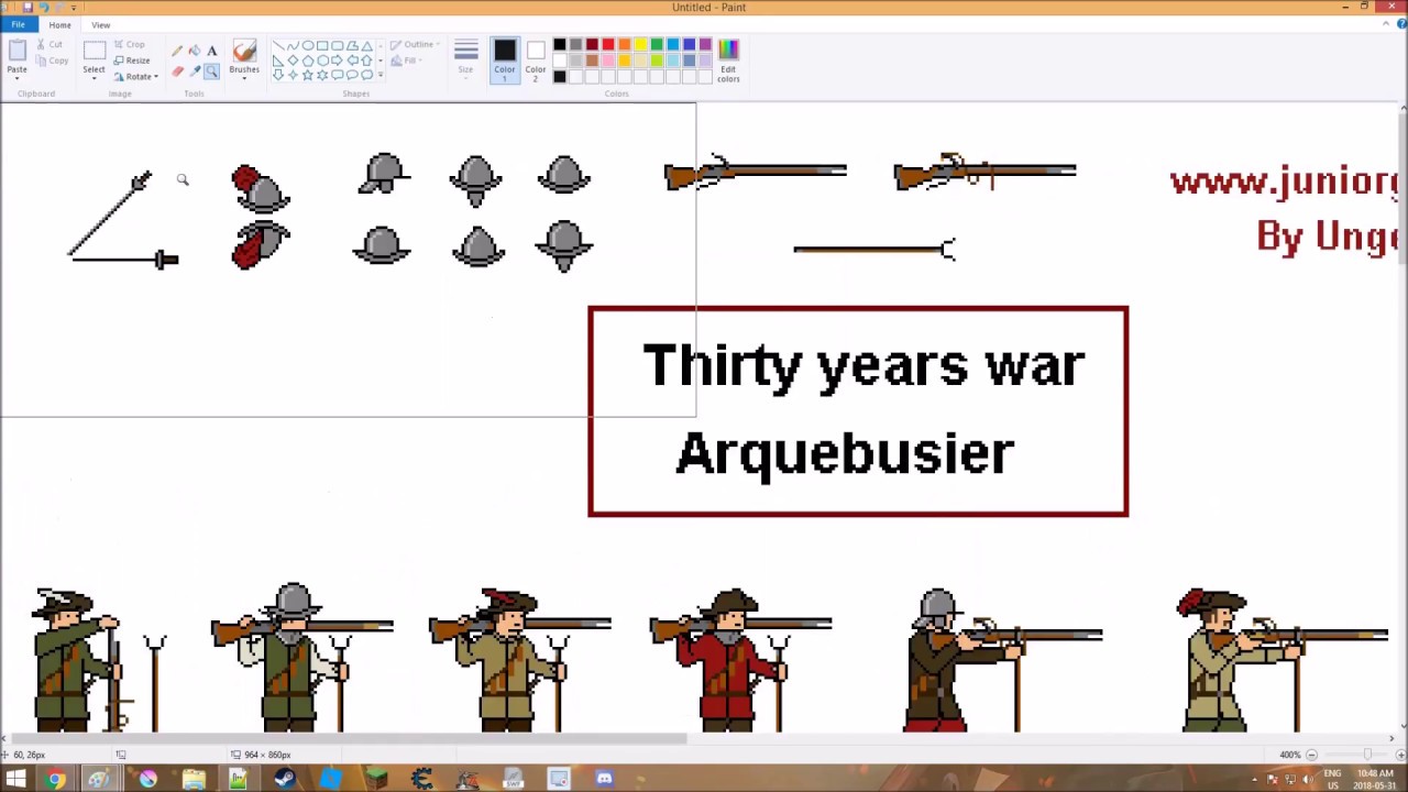 Unit Tutorial 1.2: MS Paint Shortcuts - YouTube