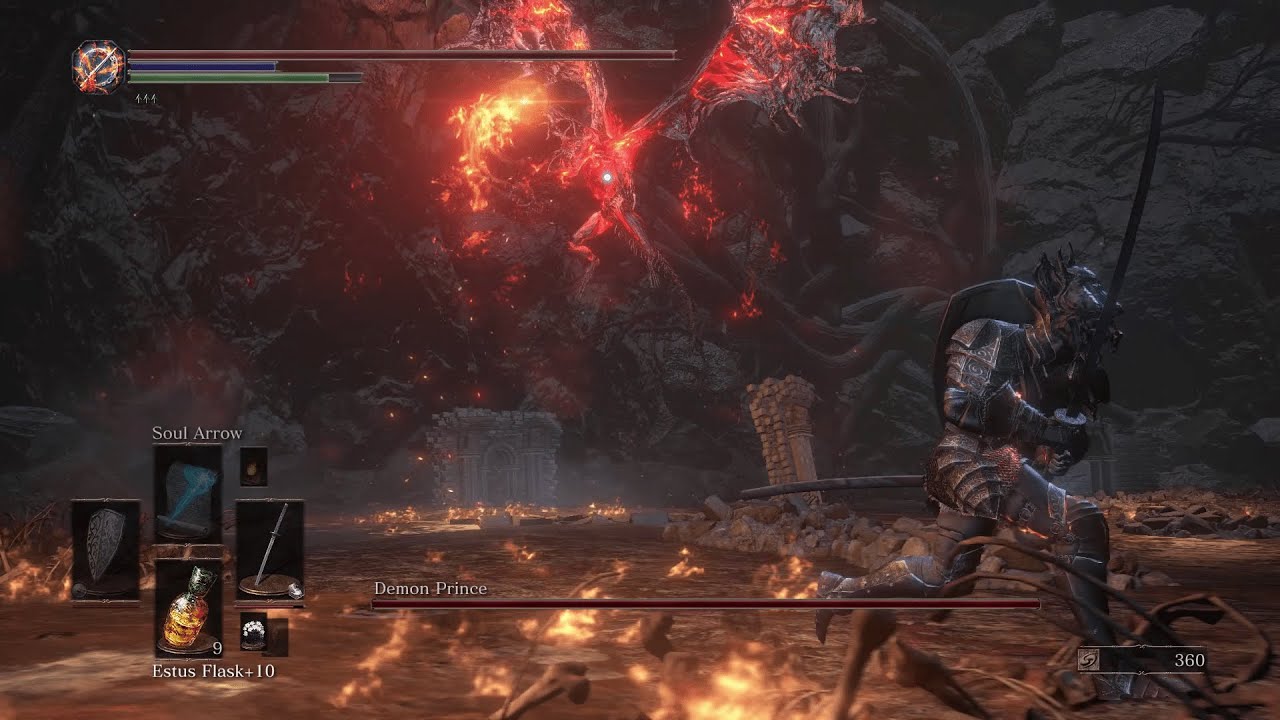 Dark Souls III- Demon in Pain, Demon From Below and Demon Prince V2 ...