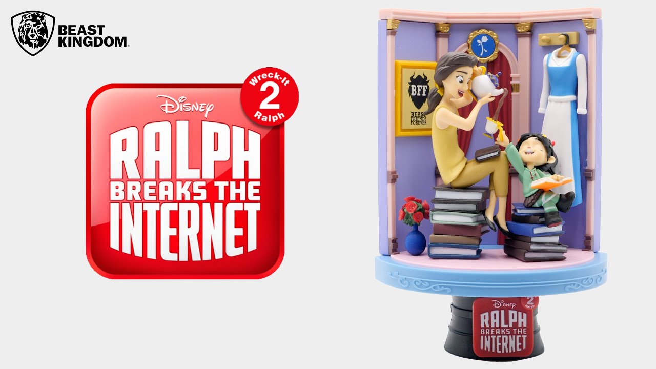 Belle & Vanelope : Wreck It Ralph 2 ! Beast Kingdom D-Stage - Disney ...