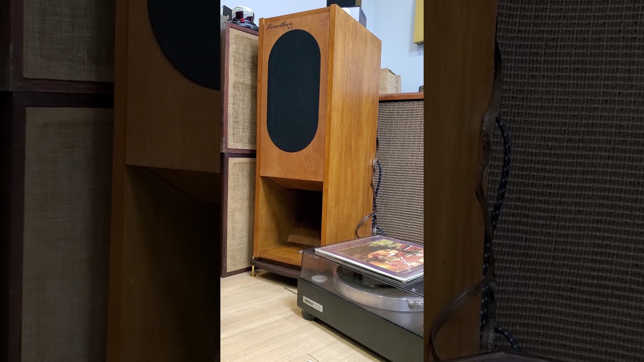 Lowther PM6A in BLH enclosure + solid state amplifier - YouTube
