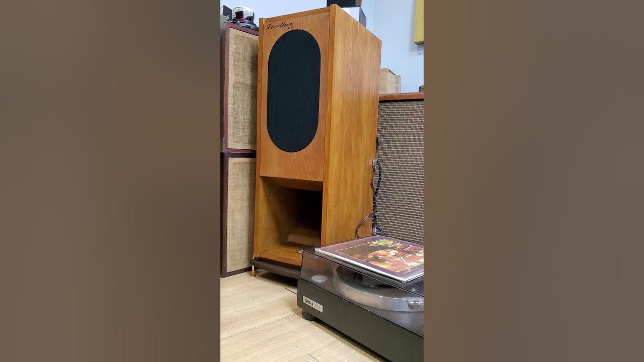 Lowther PM6A in BLH enclosure + solid state amplifier - YouTube