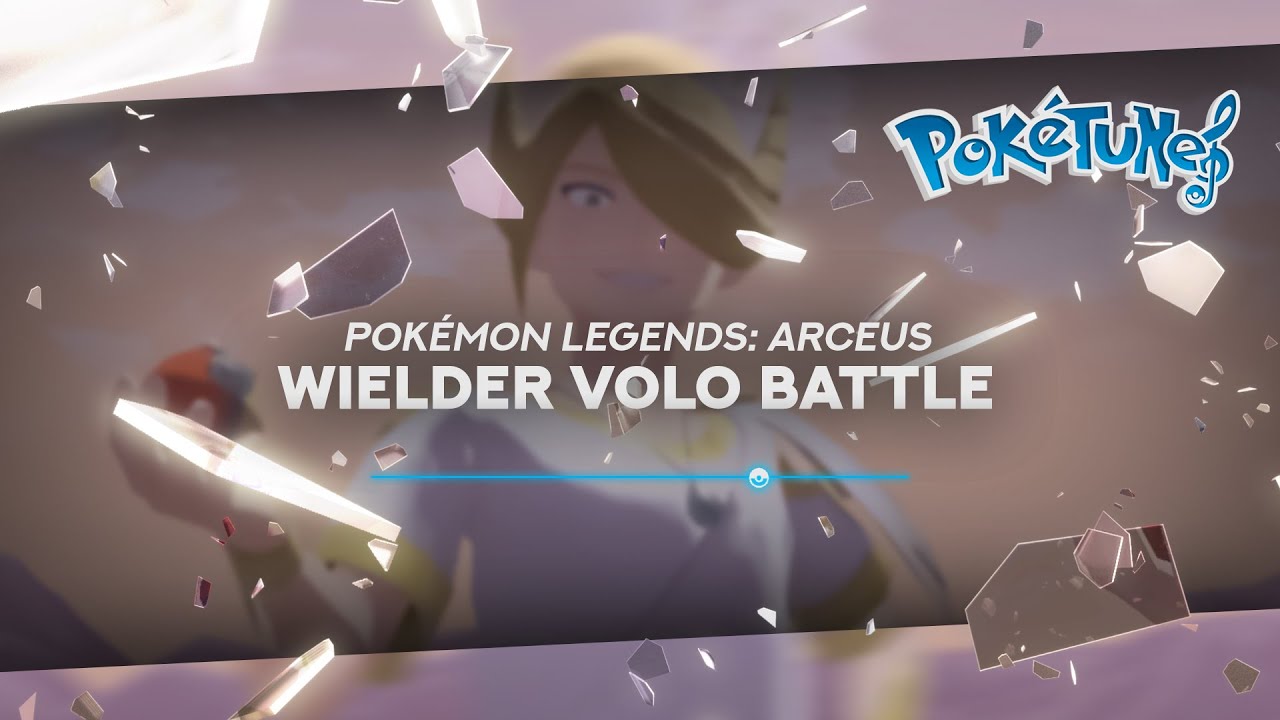 Pokémon Legends: Arceus - Wielder Volo Battle 🎵 ᴴᴰ - YouTube
