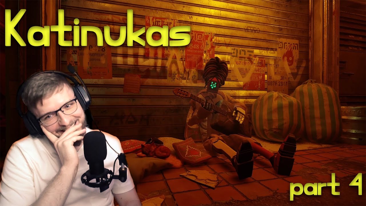 KATINUKAS PADEDA ROBOTUKAMS! - Stray #part4 - YouTube