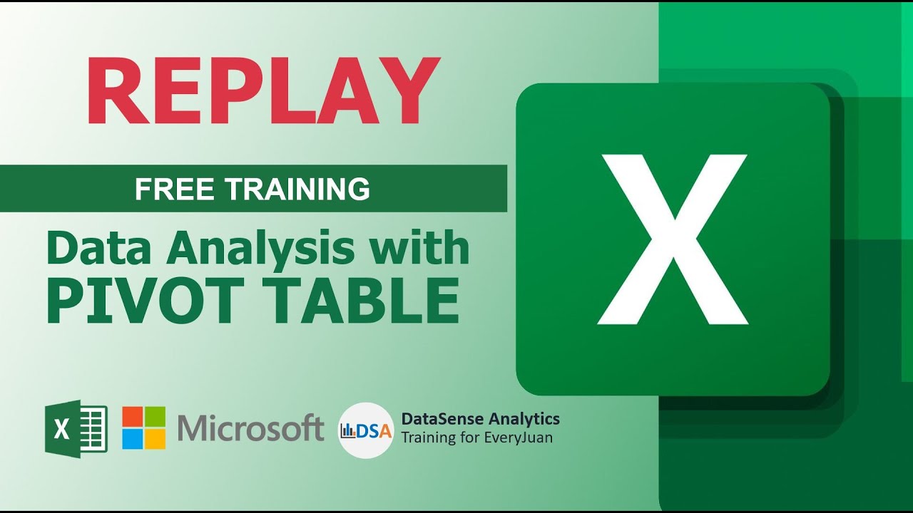 Data Analysis With Pivot Table Replay 25 Feb 2023 YouTube data-analysis-with-pivot-table-replay-25-feb-2023-youtube