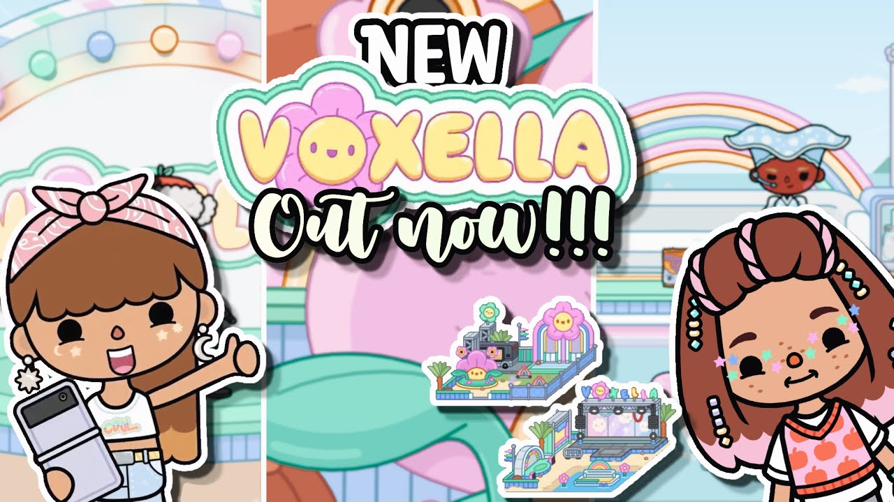 NEW Voxella Location Out Now!!!🌸🤍|| Toca Life World - YouTube