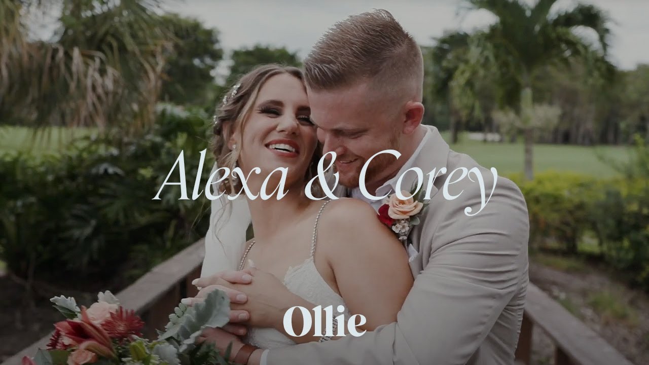 "We believe this is just the beginning" Alexa & Corey Wedding Film ...