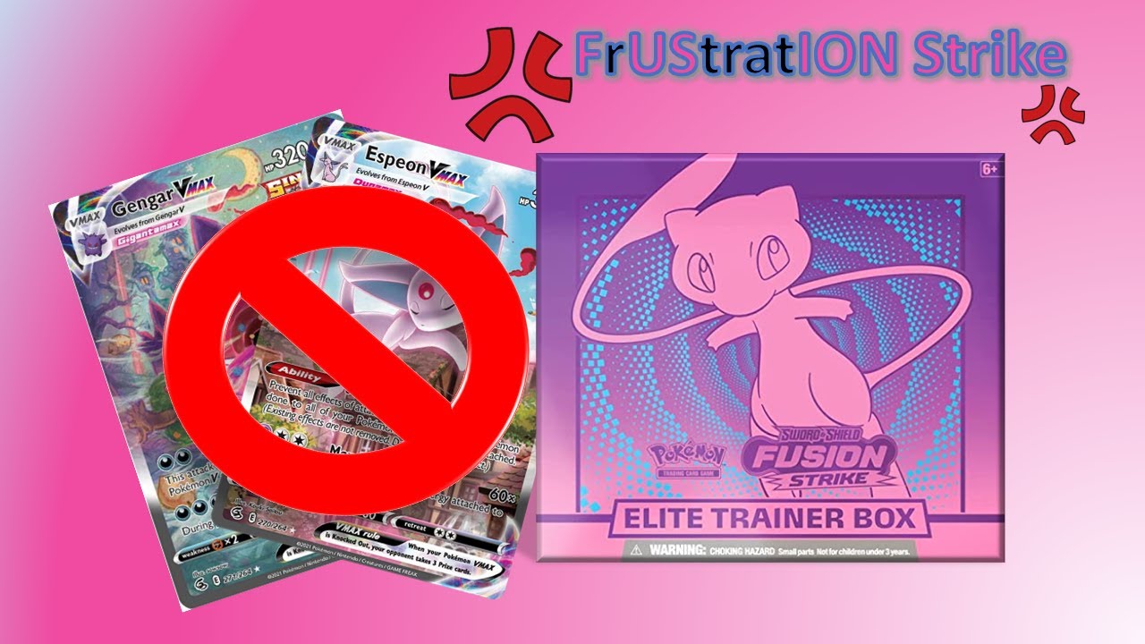 Why I think FUSION STRIKE has such bad Pull rates ?! #pokemon # ...