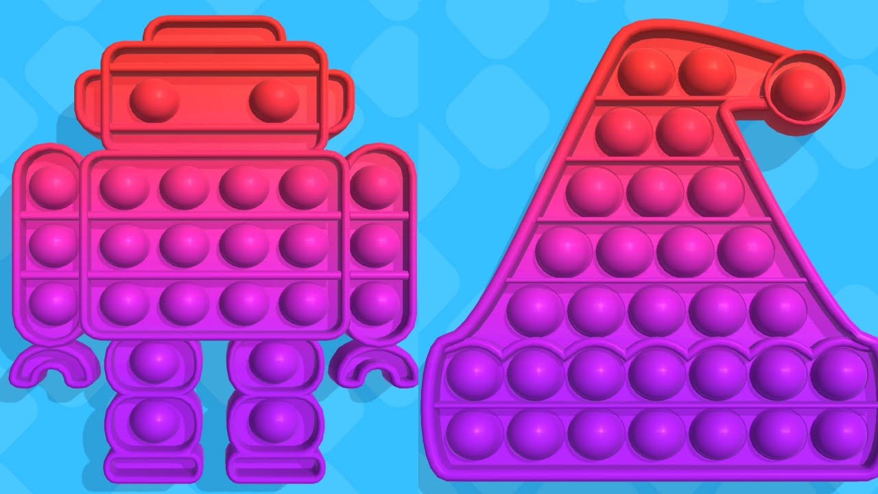 Pop Us!🍩🍔! Popping Gameplay! Satisfying And Relaxing ASMR Games! - YouTube