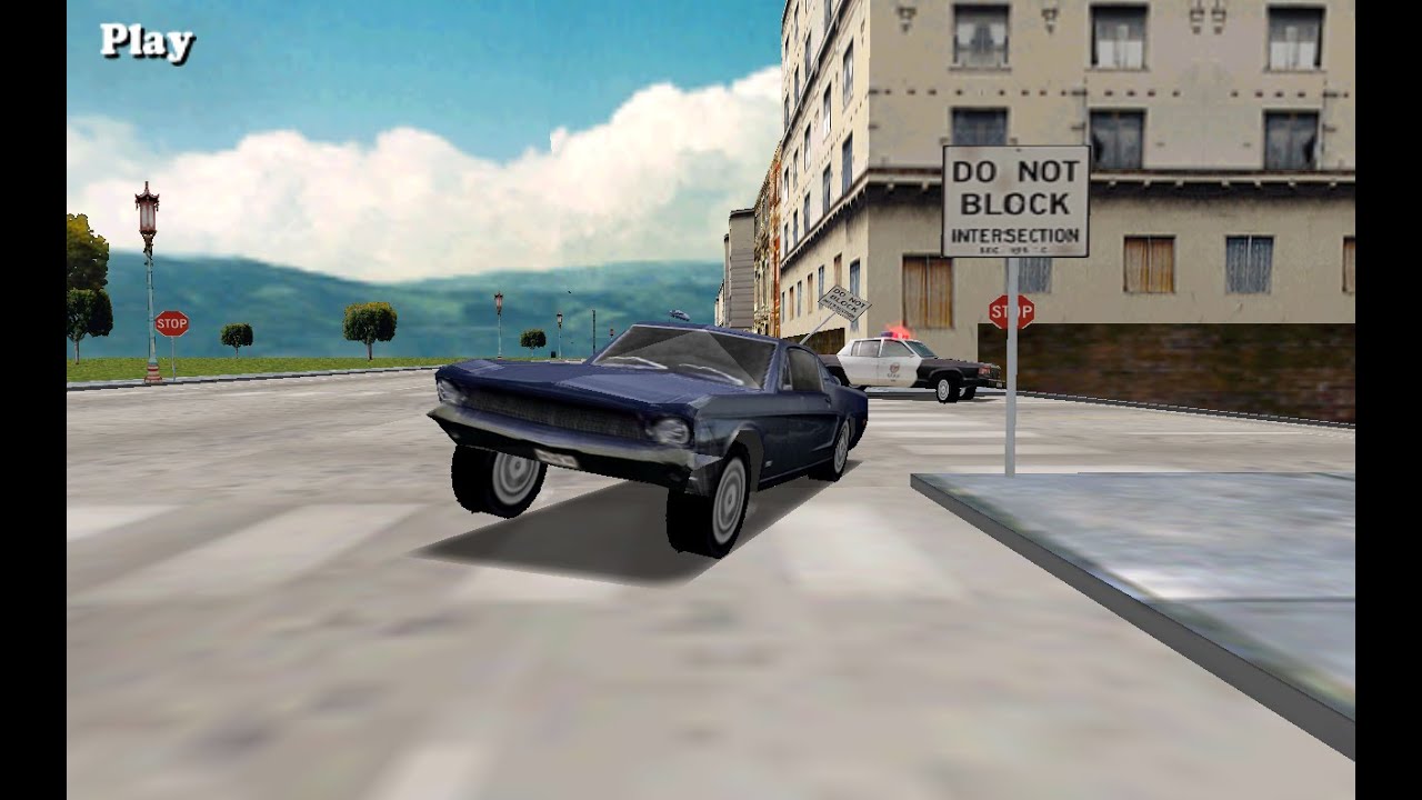 Driver 1 PC - Mustang Car Mod (Demo) - YouTube