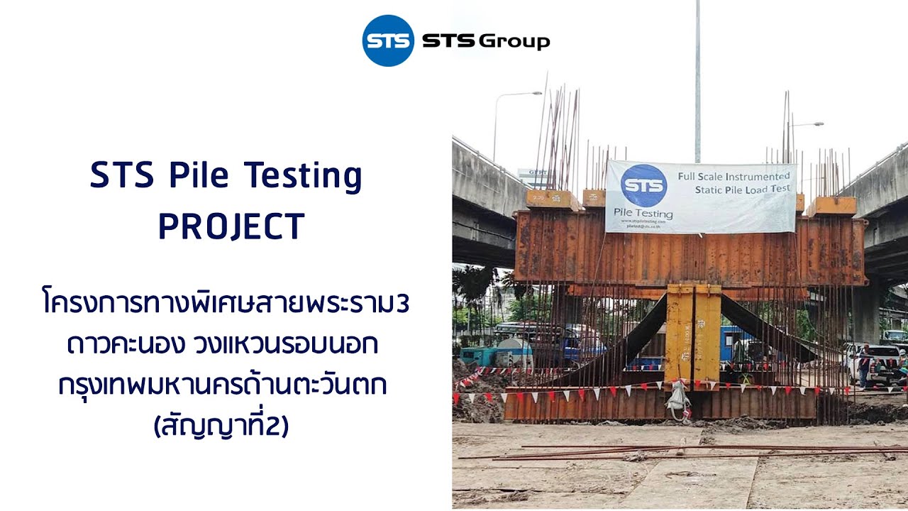 Instrumented Static Pile Load Test - YouTube