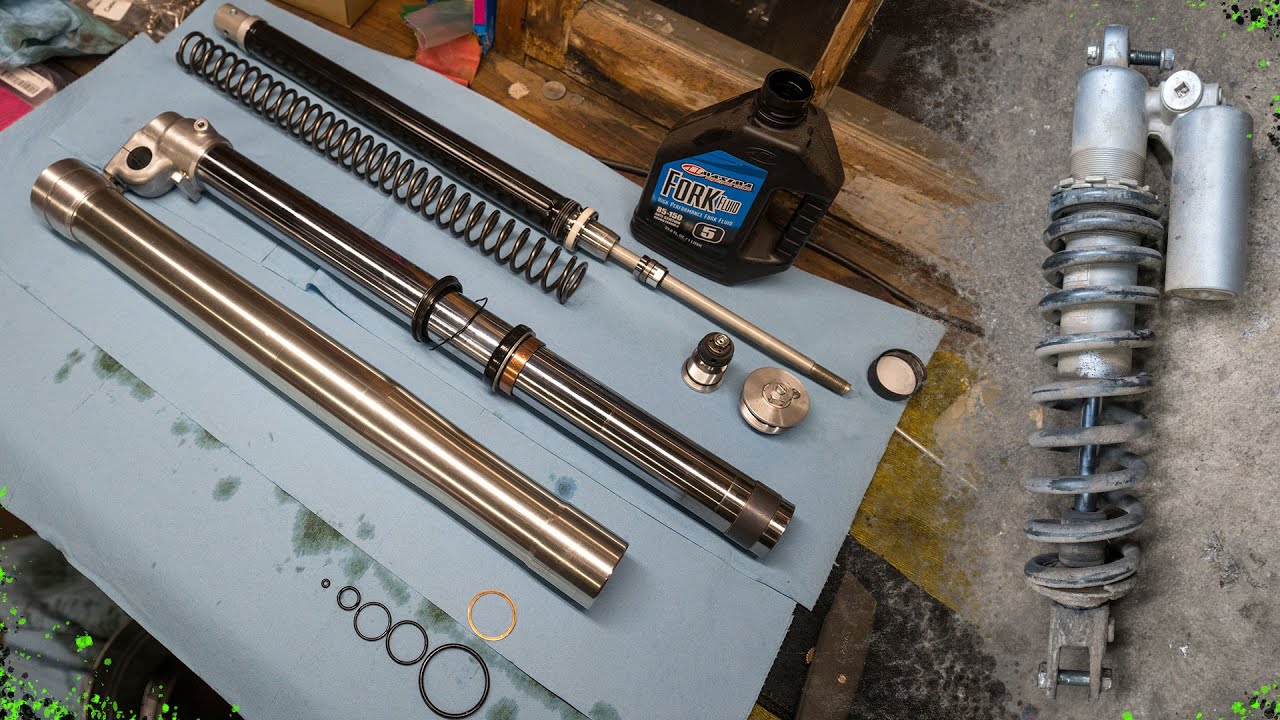 Kawasaki KX250 Suspension Rebuild [Build Ep 4] - YouTube
