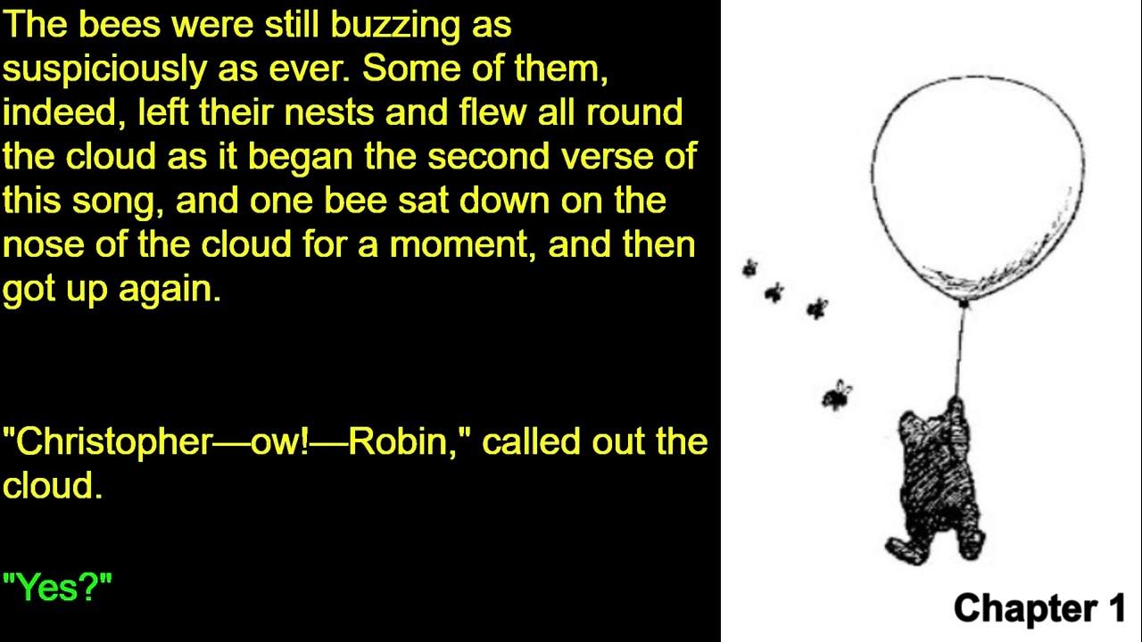 Winnie The Pooh | Chapter 1 IN WHICH WE ARE INTRODUCED TO WINNIE-THE ...