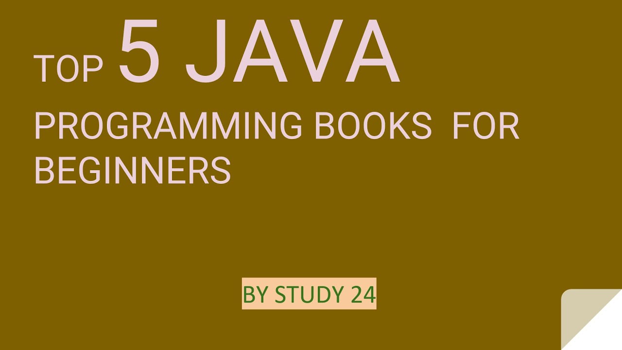 Top 5 java programming books to learn for beginners #javabooks #java # ...
