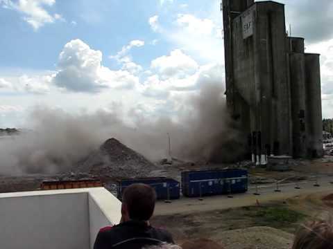 2 Exploding Silos - YouTube