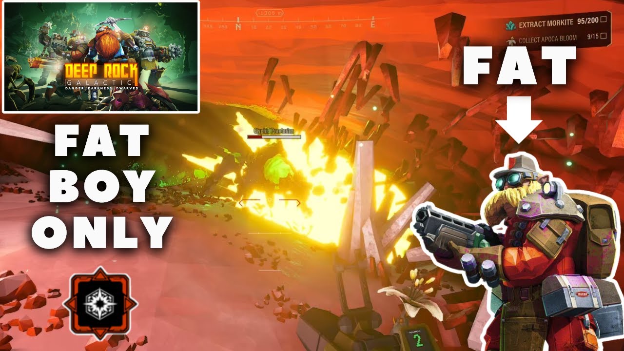 Deep Rock Galactic - FAT BOY Only, True Solo - YouTube