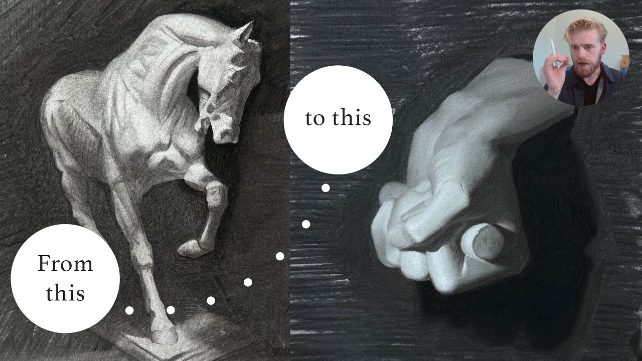 How this artist ↗️ DRASTICALLY improved in one drawing - YouTube