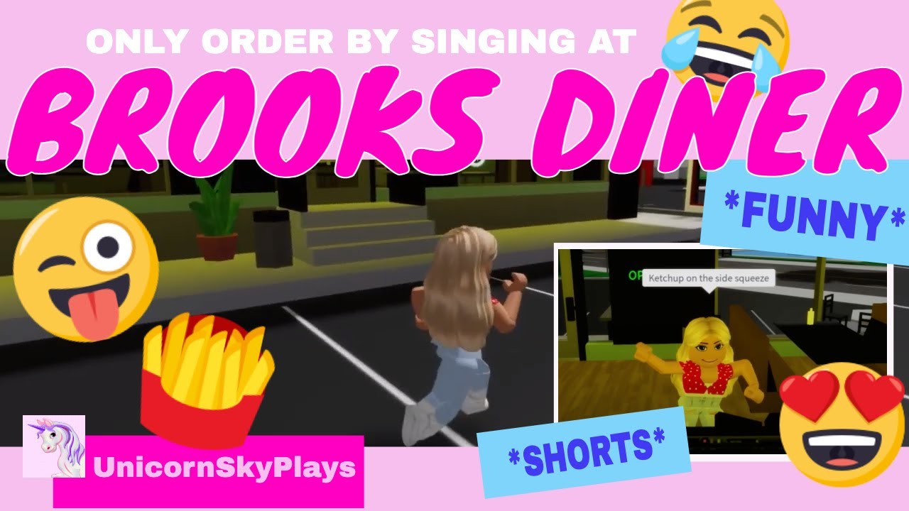 Ordering My Favorite Foods From Brooks Diner | Brookhaven | ROBLOX ...