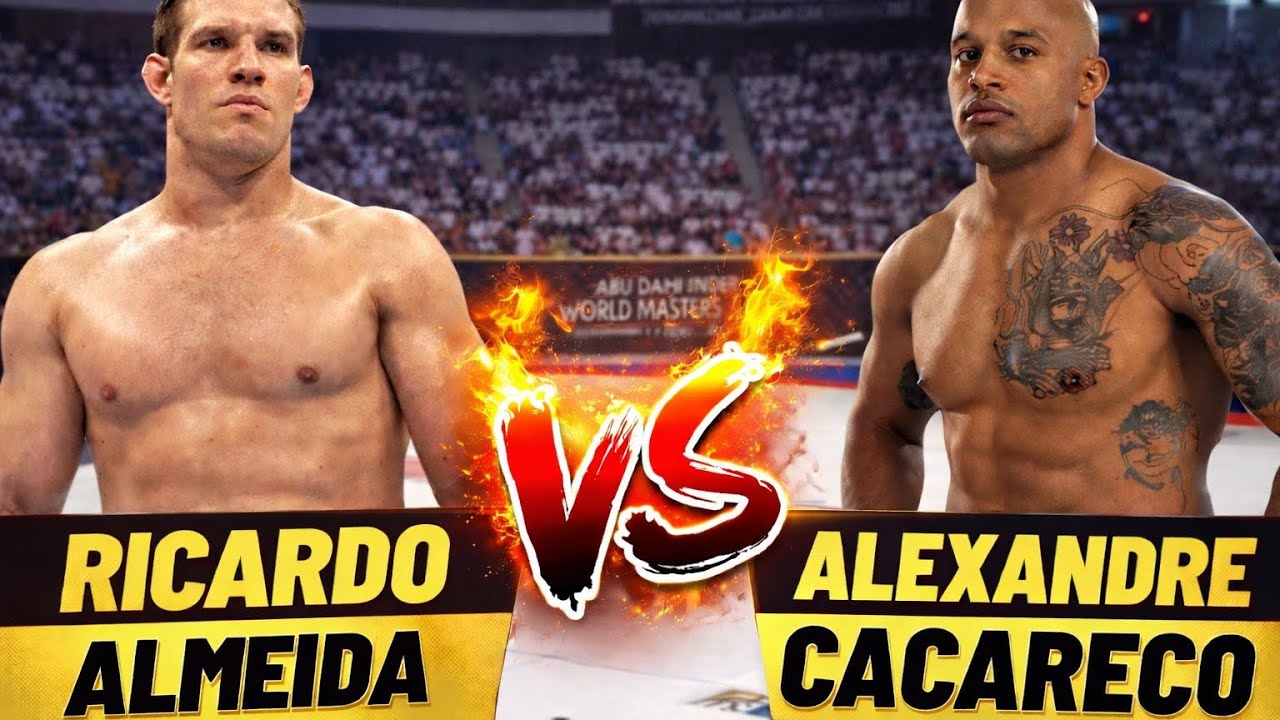 Ricardo Almeida vs Alexandre Cacareco ADCC 2001 I FULL MATCH - YouTube