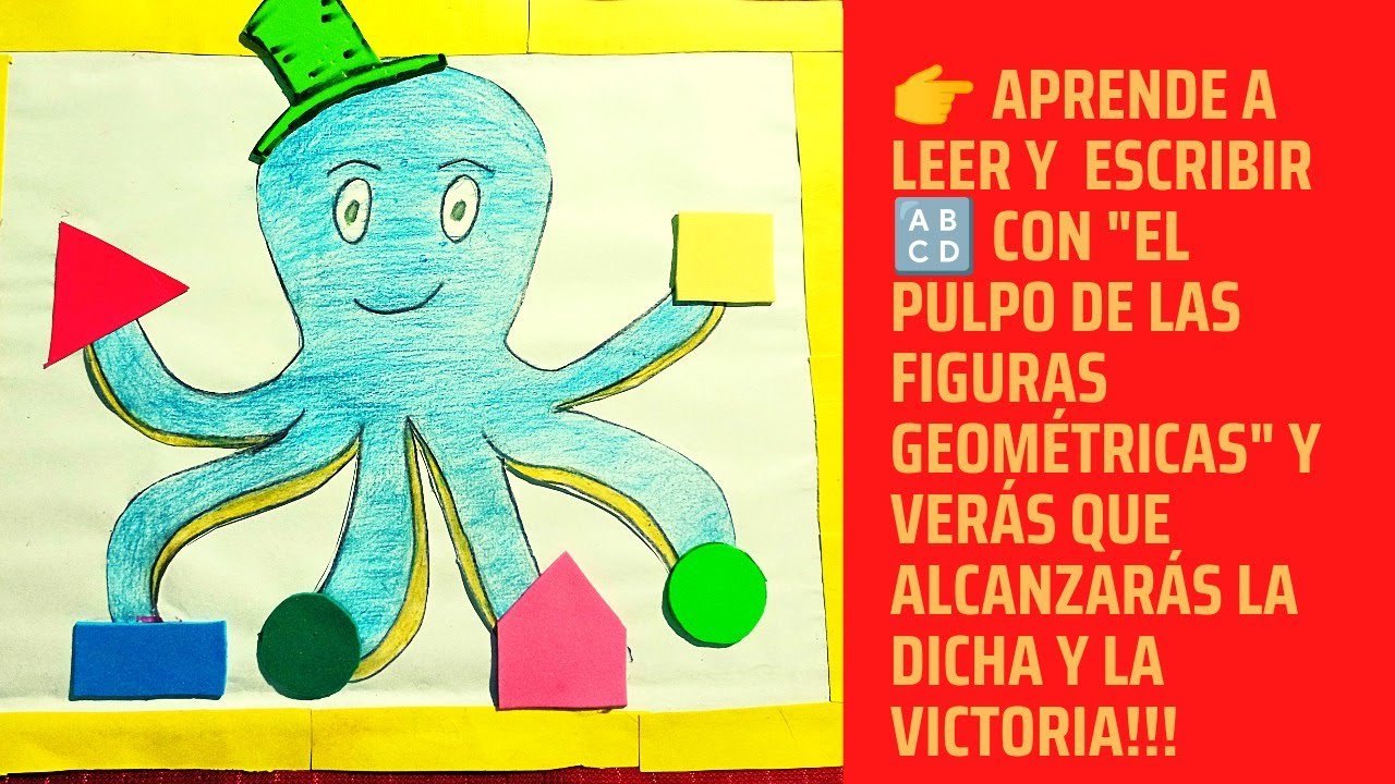 APRENDE A LEER EN POCOS DÍAS CON "EL PULPO DE LAS FIGURAS GEOMÉTRICAS ...