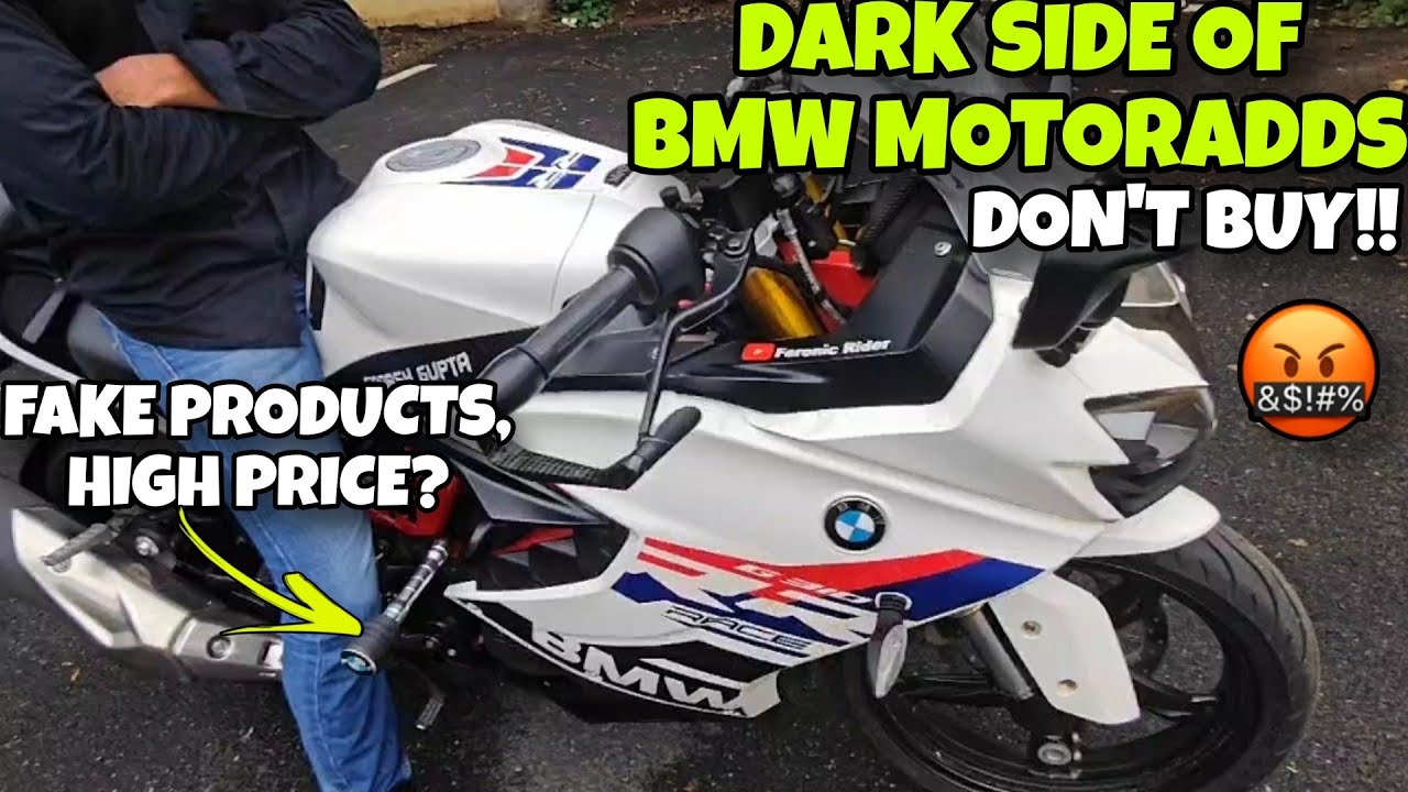 Revealing the dark side of BMW MOTORADDS India😡 | Fake Products, High ...