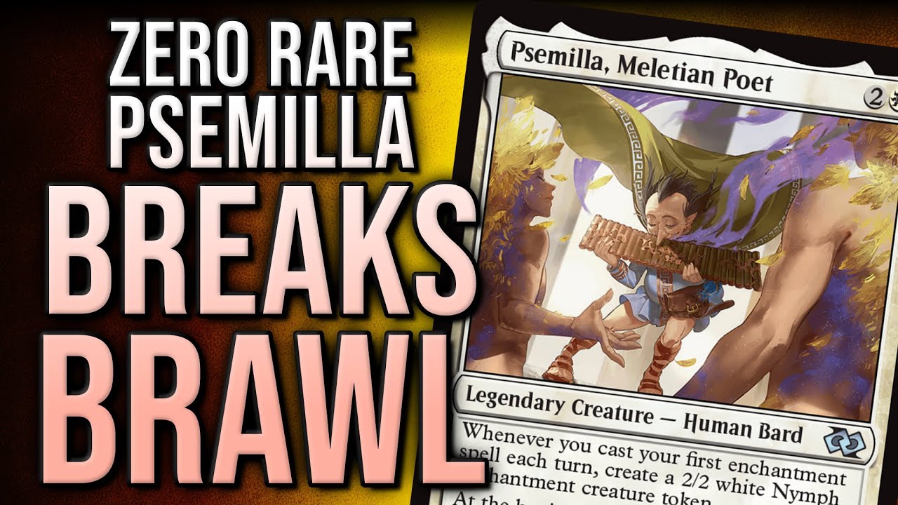 Zero Rare Psemilla, Meletian Poet is ABSURD || Brawl || MTG Arena - YouTube