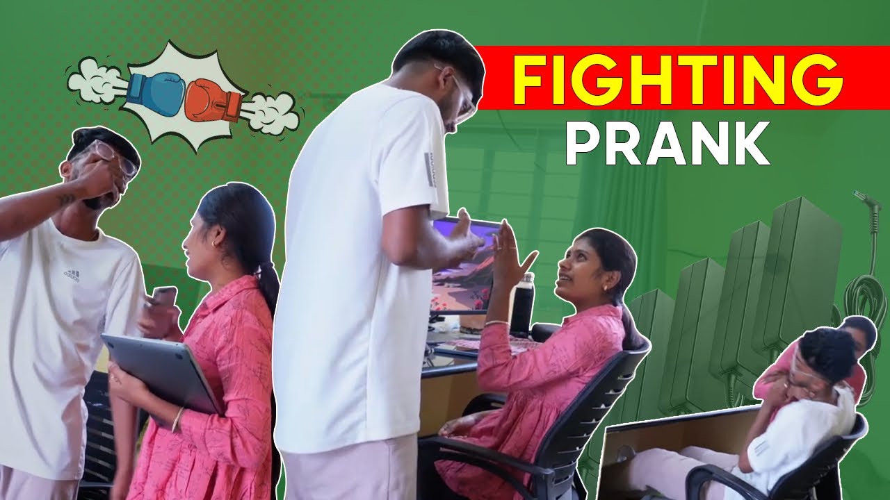 Fighting Prank with Husband | ManiwithNavya - YouTube