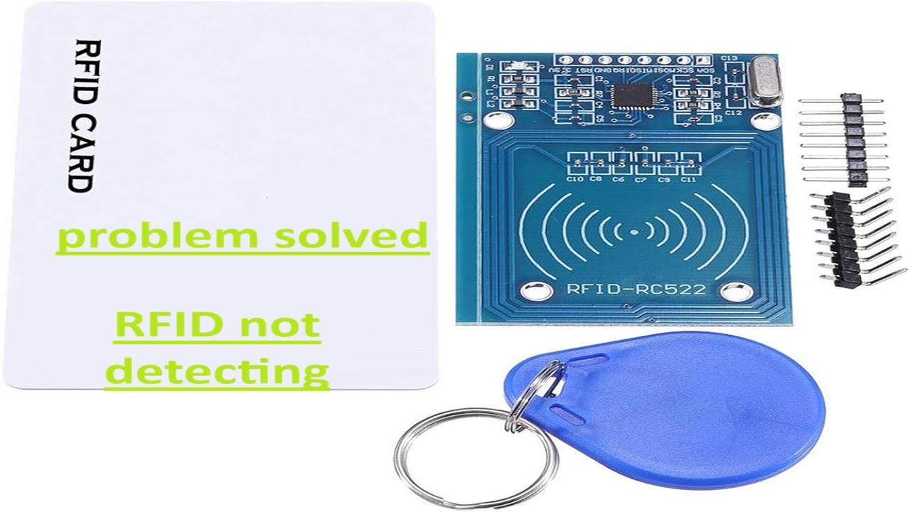 RFID Card Not Detecting Problem Solve - YouTube