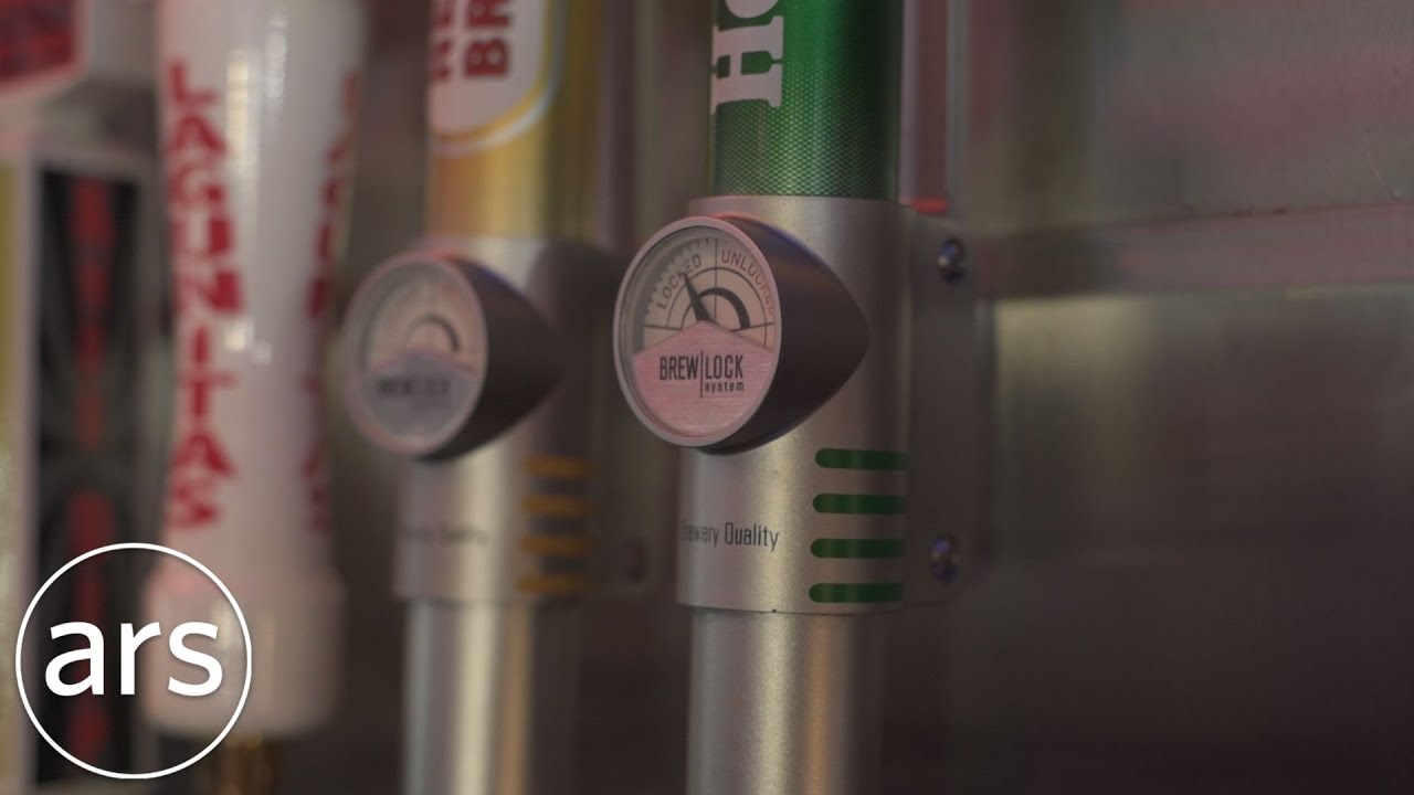 Ars reviews Brewlock's beer delivery system | Ars Technica - YouTube