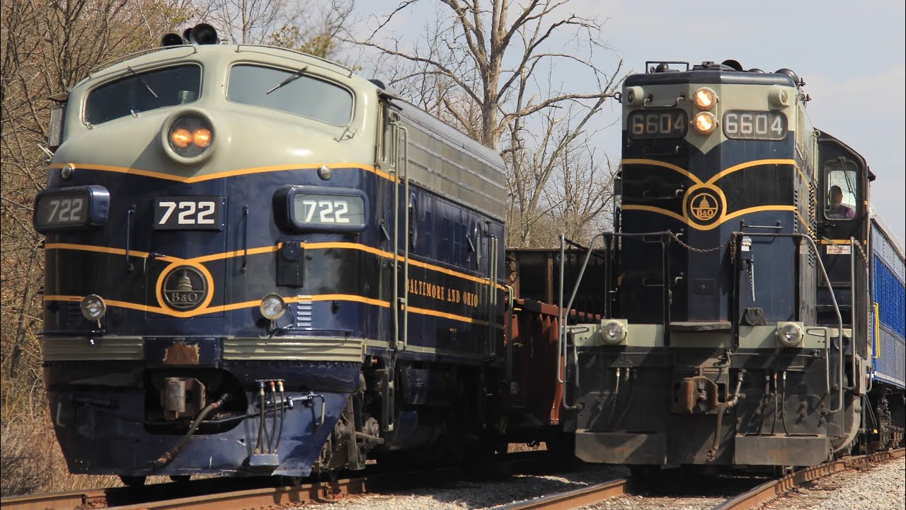 The Potomac Eagle Scenic Railroad - YouTube