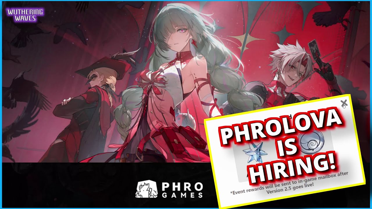 PHROLOVA TOOK OVER KURO GAMES? (And she's hiring 😂) || WUTHERING WAVES ...
