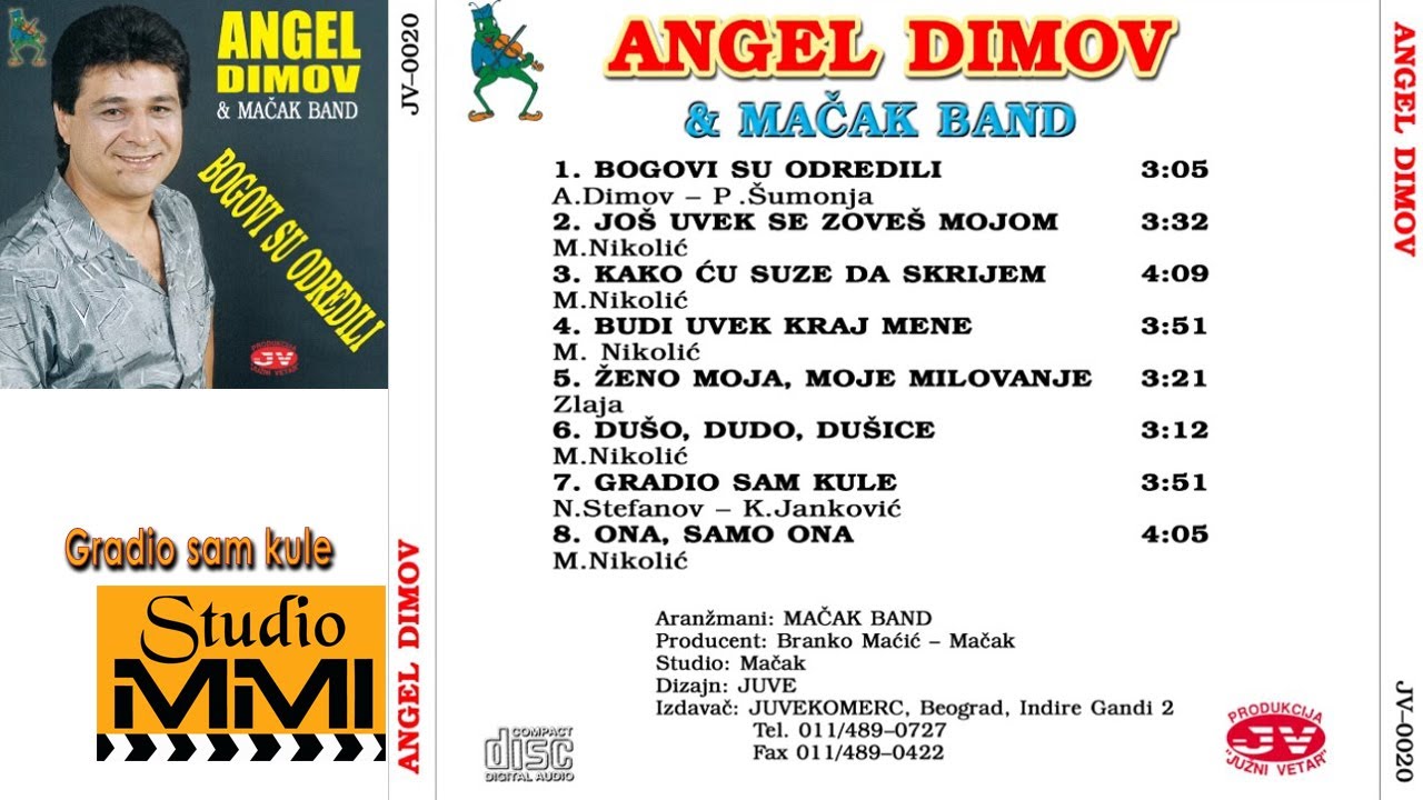 Angel Dimov - Gradio sam kule - YouTube