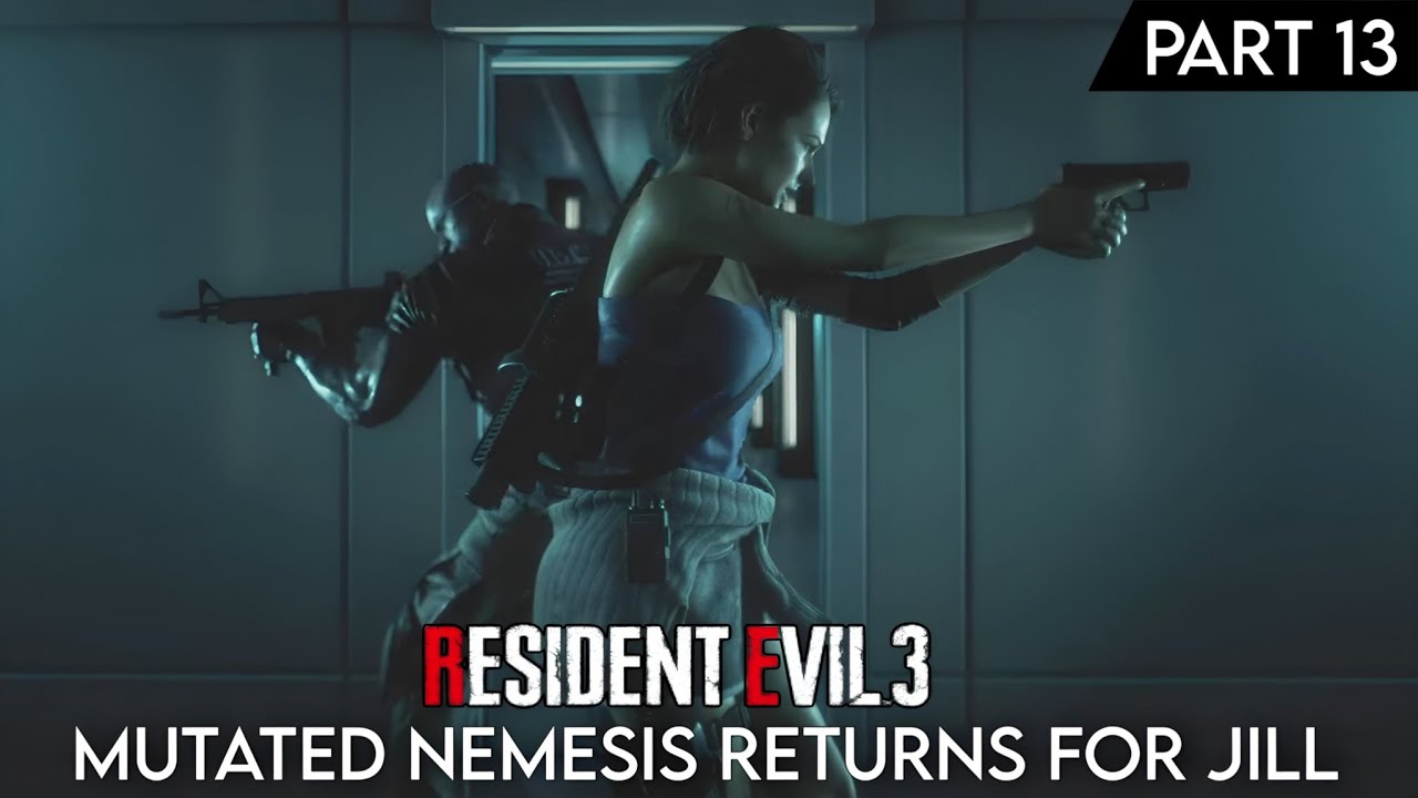 MUTATED NEMESIS RETURNS FOR JILL | RESIDENT EVIL 3 - YouTube
