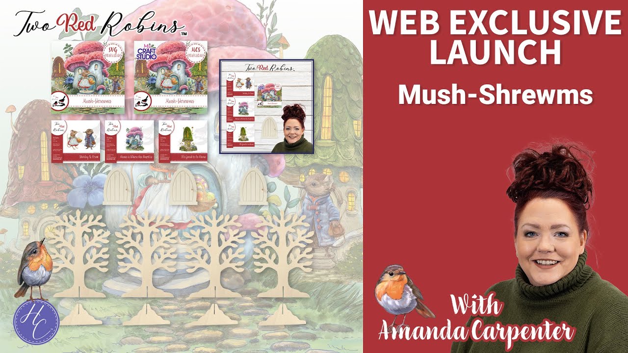 Mush-Shrewms Launch | Two Red Robins | Highlight Crafts - YouTube
