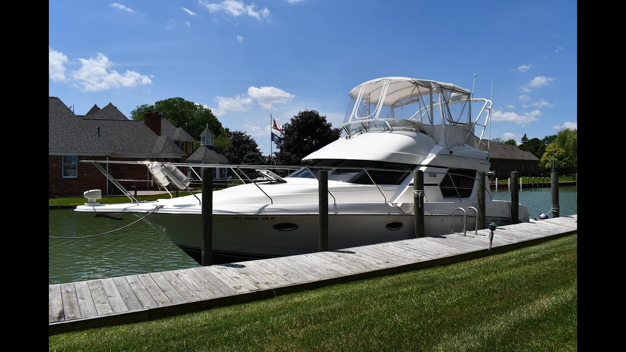 2001 Silverton 35 Convertible; SOLD - YouTube