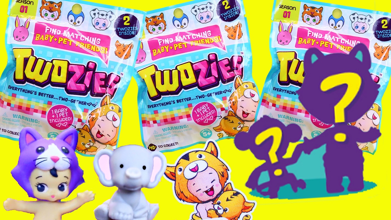 NEW Twozies by Moose Toys Baby Doll & Pet Animals Blind Bags + NEW ...