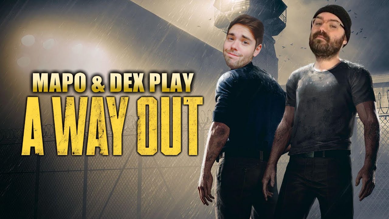 Mapo & Dex Play A Way Out | Co-Op Blind Playthrough [Part 1] - YouTube