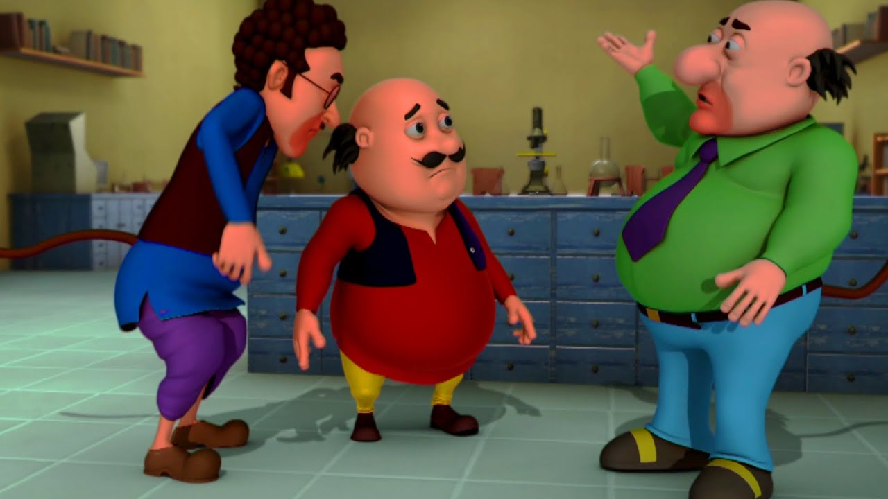 Motu ने बनाया Dr.Jhatka और Ghaseeta Ram को बंदर | Motu-Patlu - YouTube