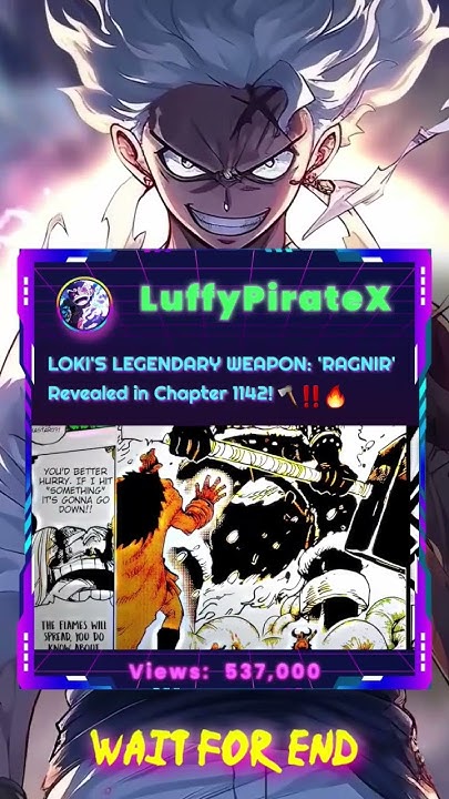 LOKI'S LEGENDARY WEAPON: Ragnir Revealed in One Piece Chapter 1142!🔥 #OnePiece #Raginr #Loki # ...