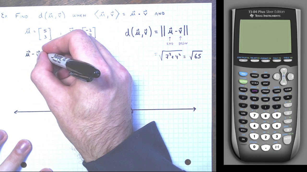 Distance In An Inner Product Space YouTube Distance In An Inner Product Space YouTube