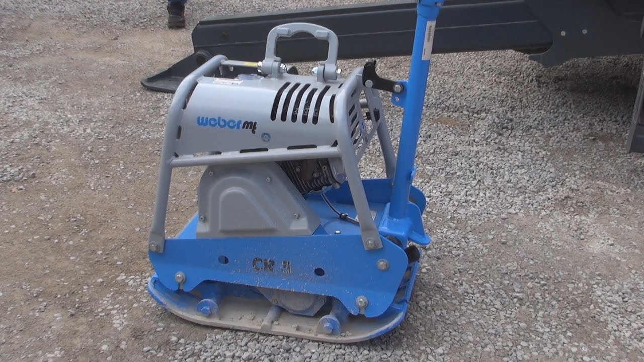 Weber MT CR 3-II Reversible Plate Compactor (2023) Review - YouTube