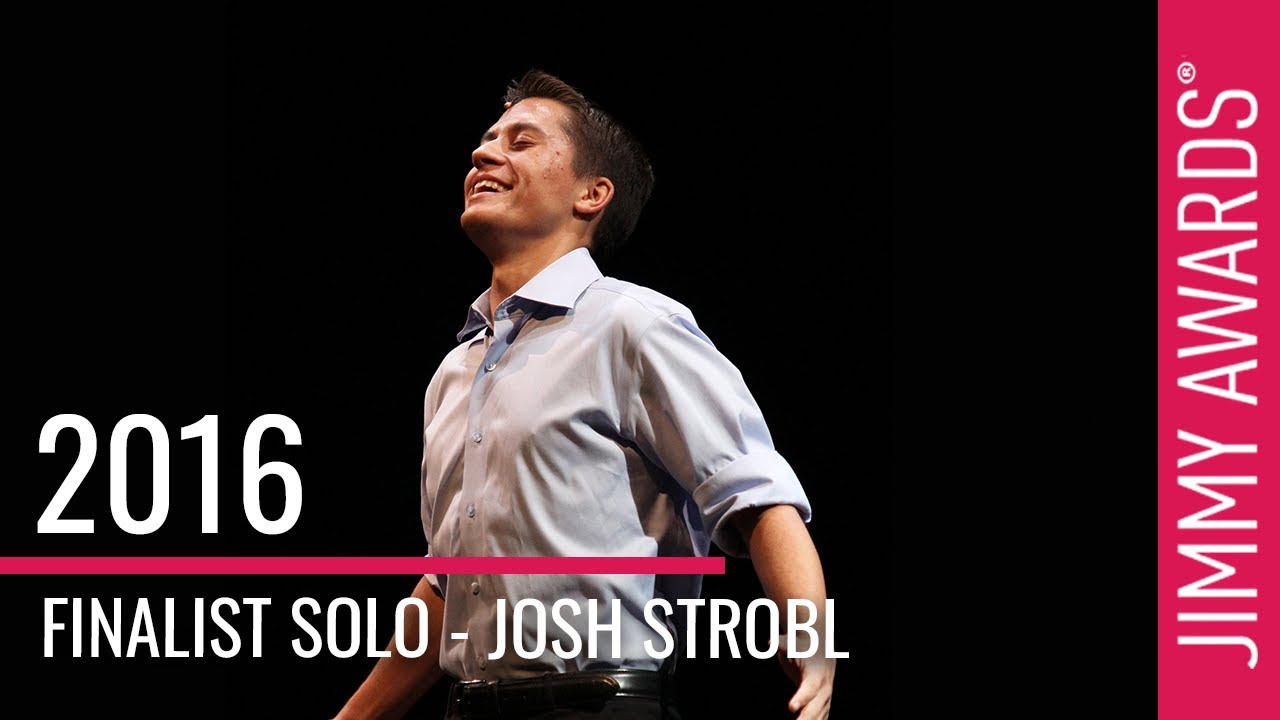 2016 Jimmy Awards Winner Josh Strobl - YouTube