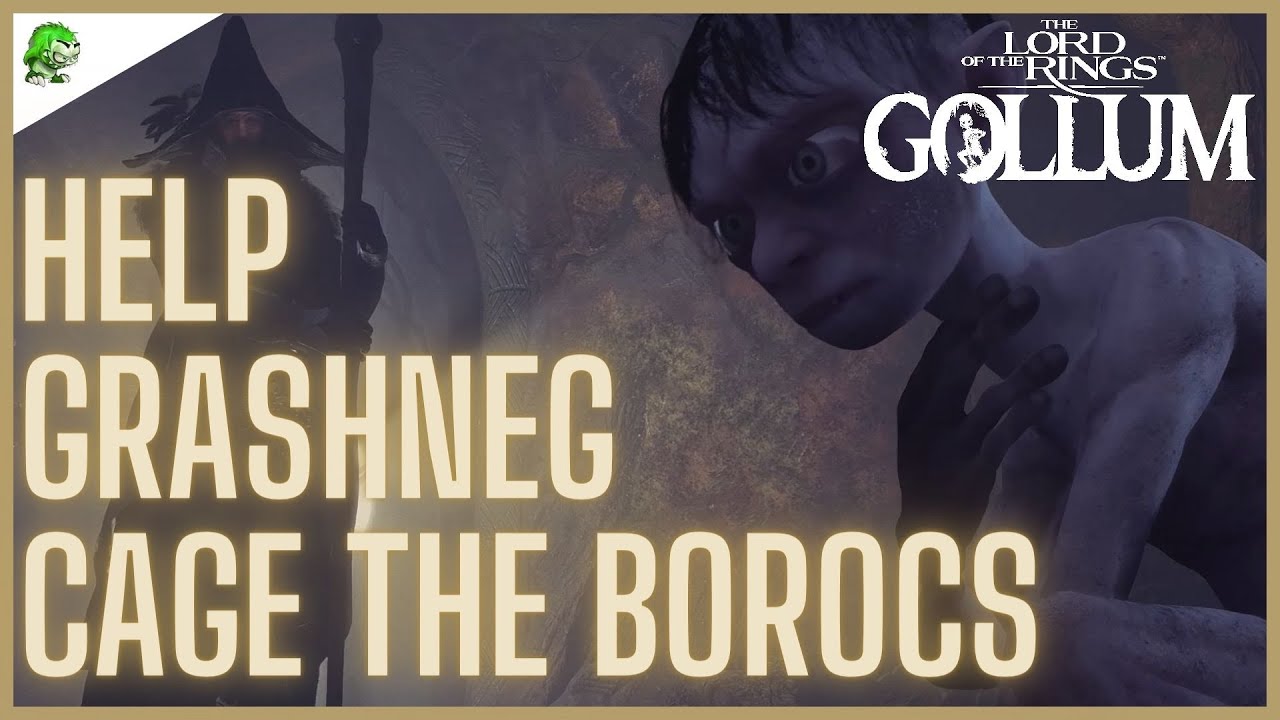 The Lord of the Rings Gollum Help Grashneg cage the Borocs - YouTube