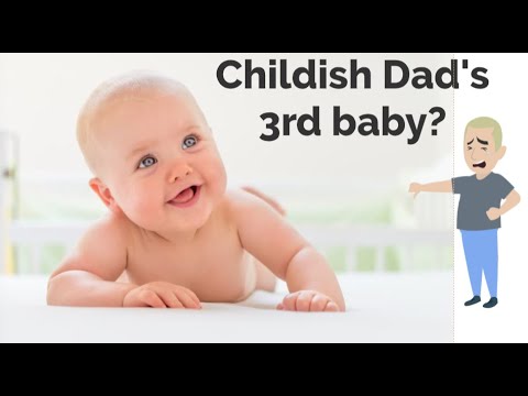 Childish Dad Gets Upset About A New Baby (First Vyond video) - YouTube