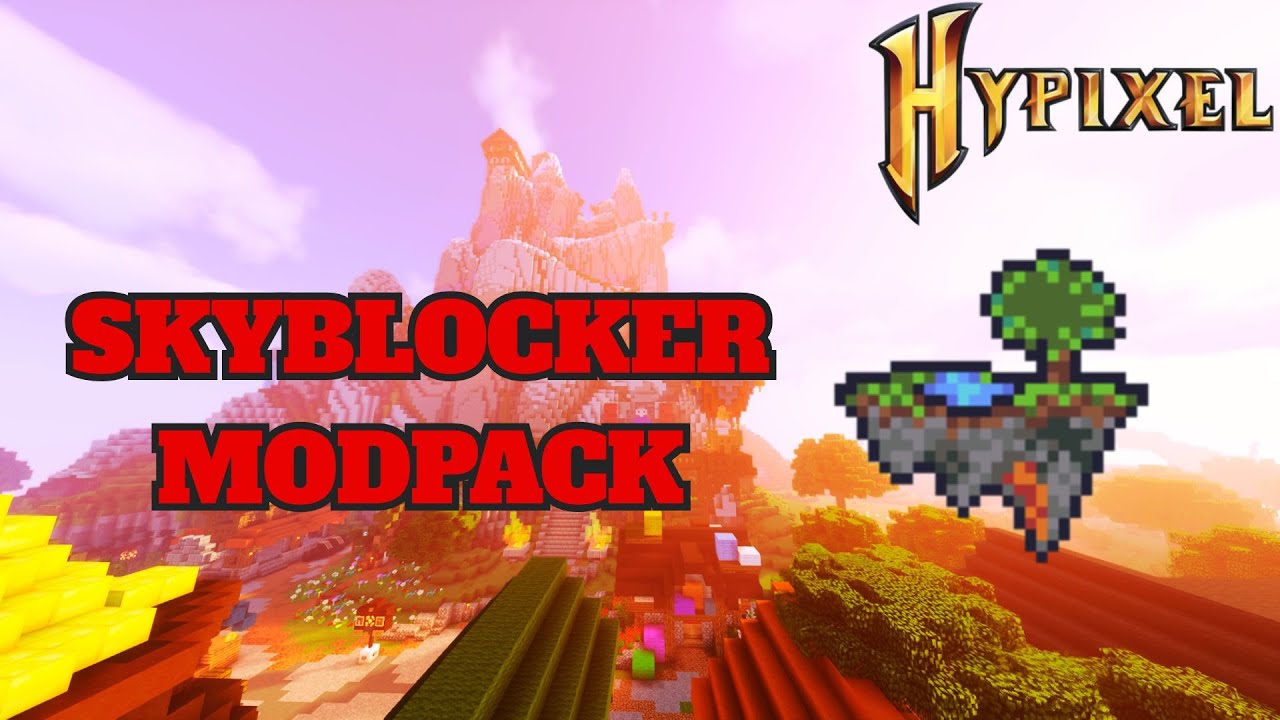 Skybloker modpack ( mining - rutas tutorial ) | HYPIXEL SKYBLOCK - YouTube