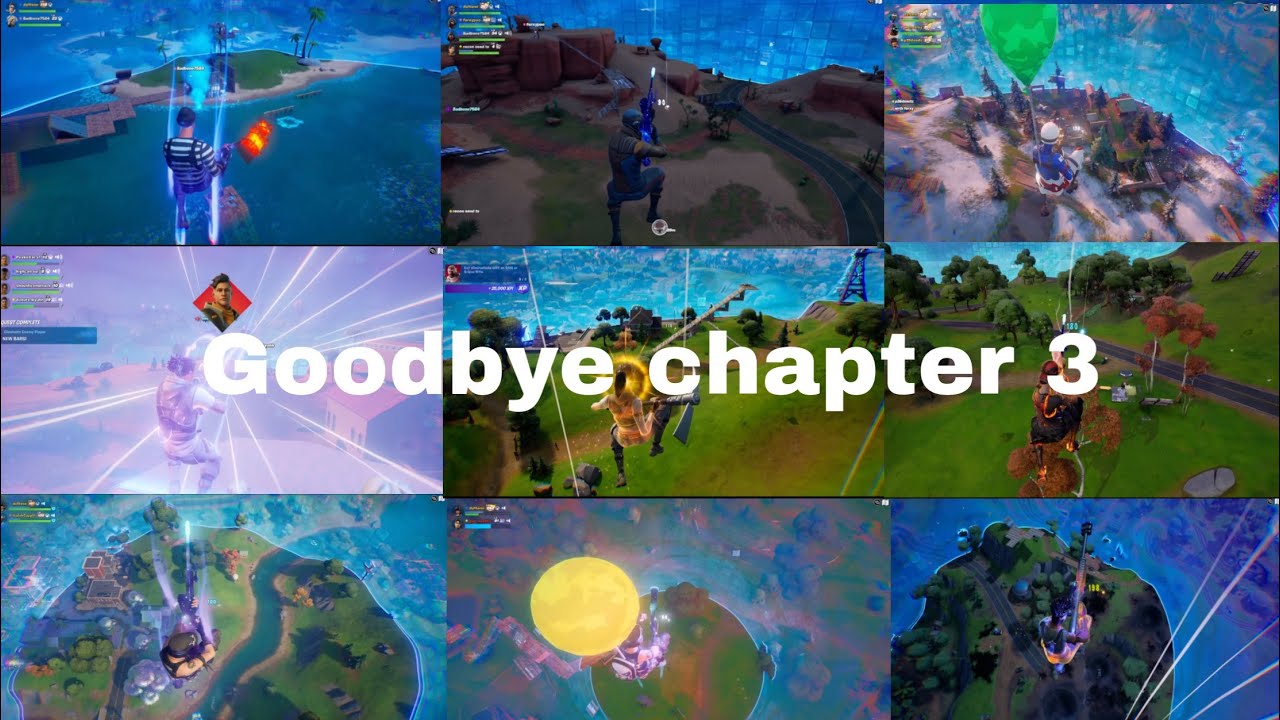 Goodbye chapter 3! (Best clips of chapter 3) - YouTube
