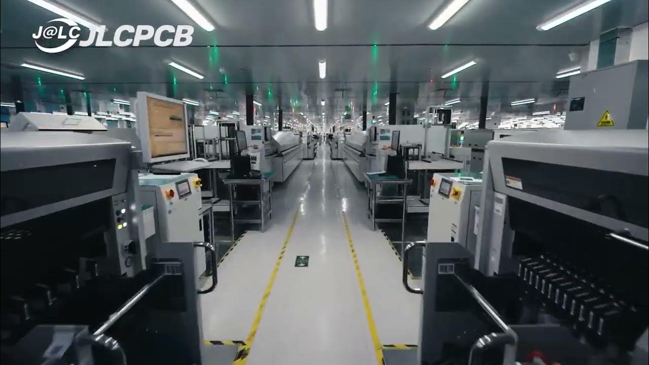 Have a look at the JLCPCB SMT Production Line for PCBA - JLCPCB PCBA Journey 1 - YouTube