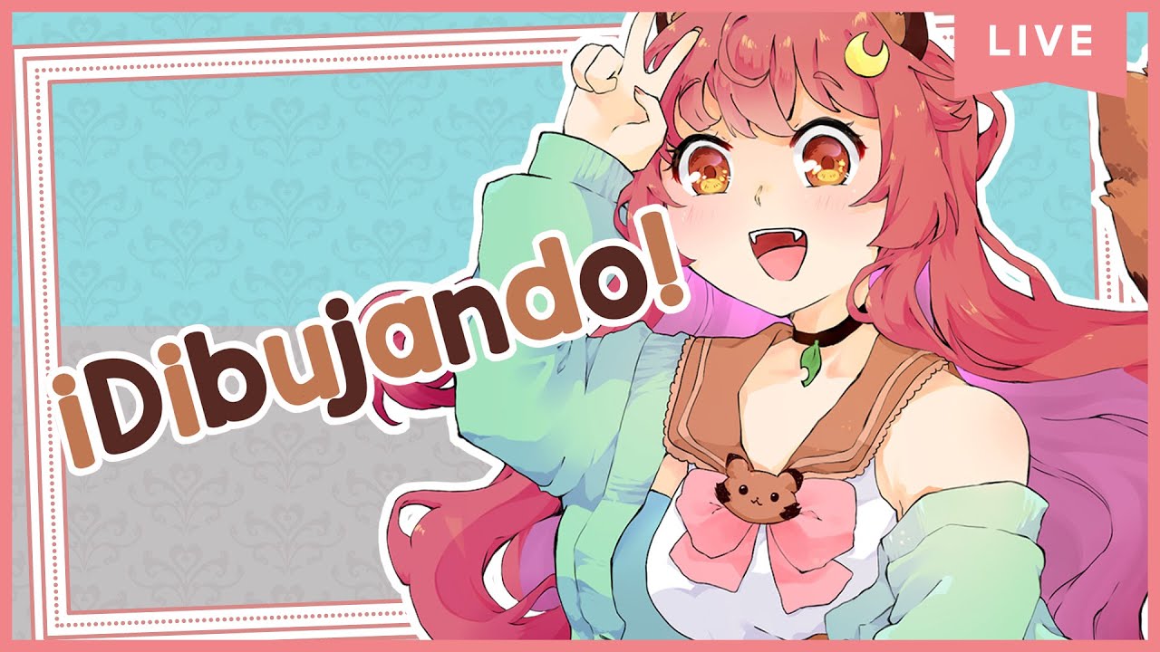[Vtuber] Hora de dibujar! ~ [Liri Luna] - YouTube